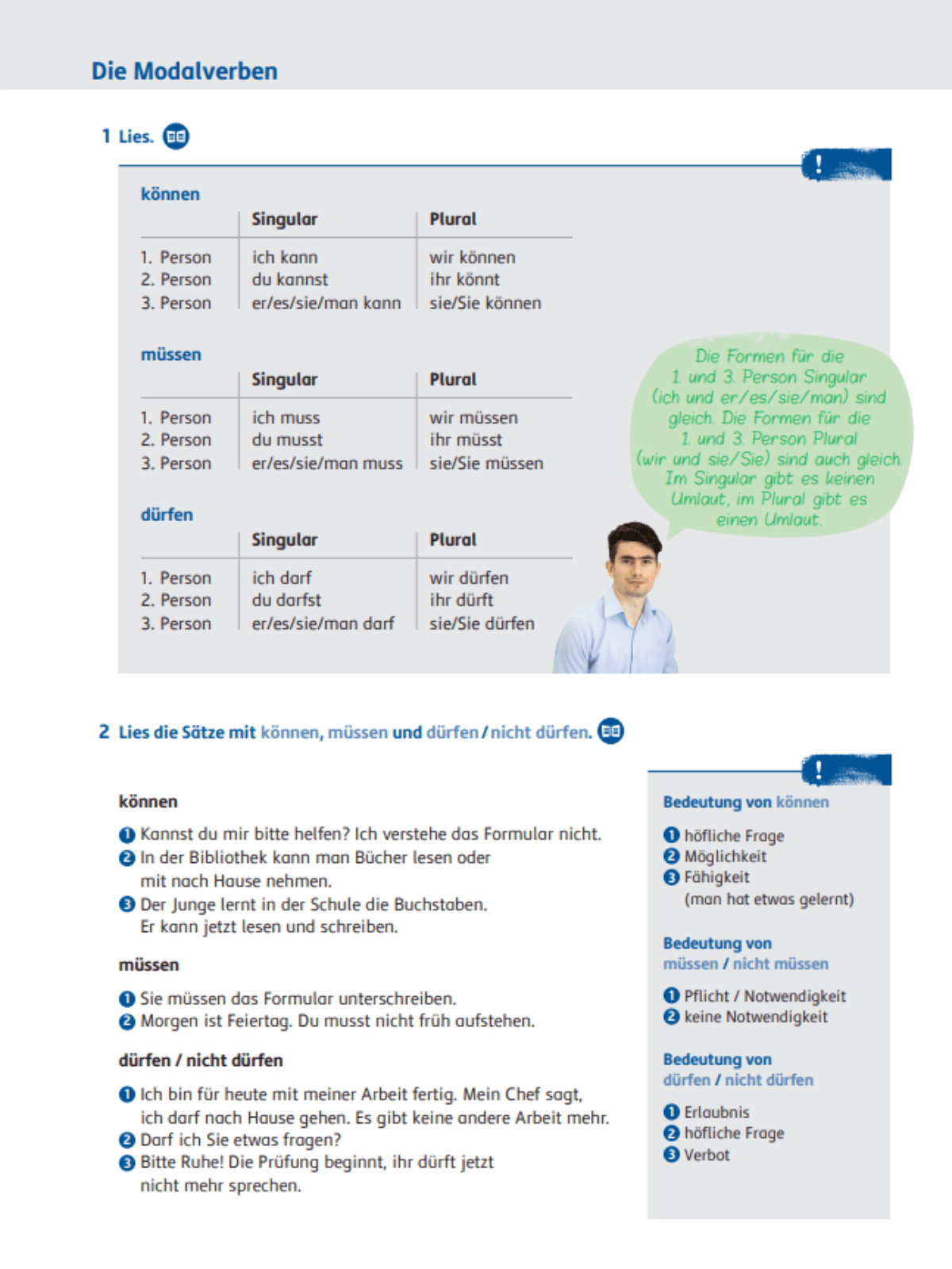 Das Modalverb „können“ - Meine Stärken - SchlaU:Lernen