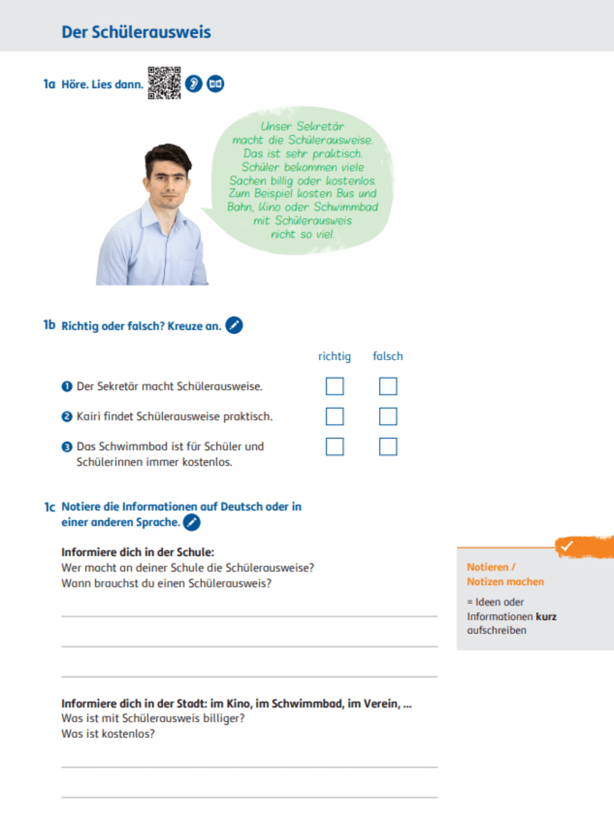 Der Schülerausweis - Sich informieren - SchlaU:Lernen