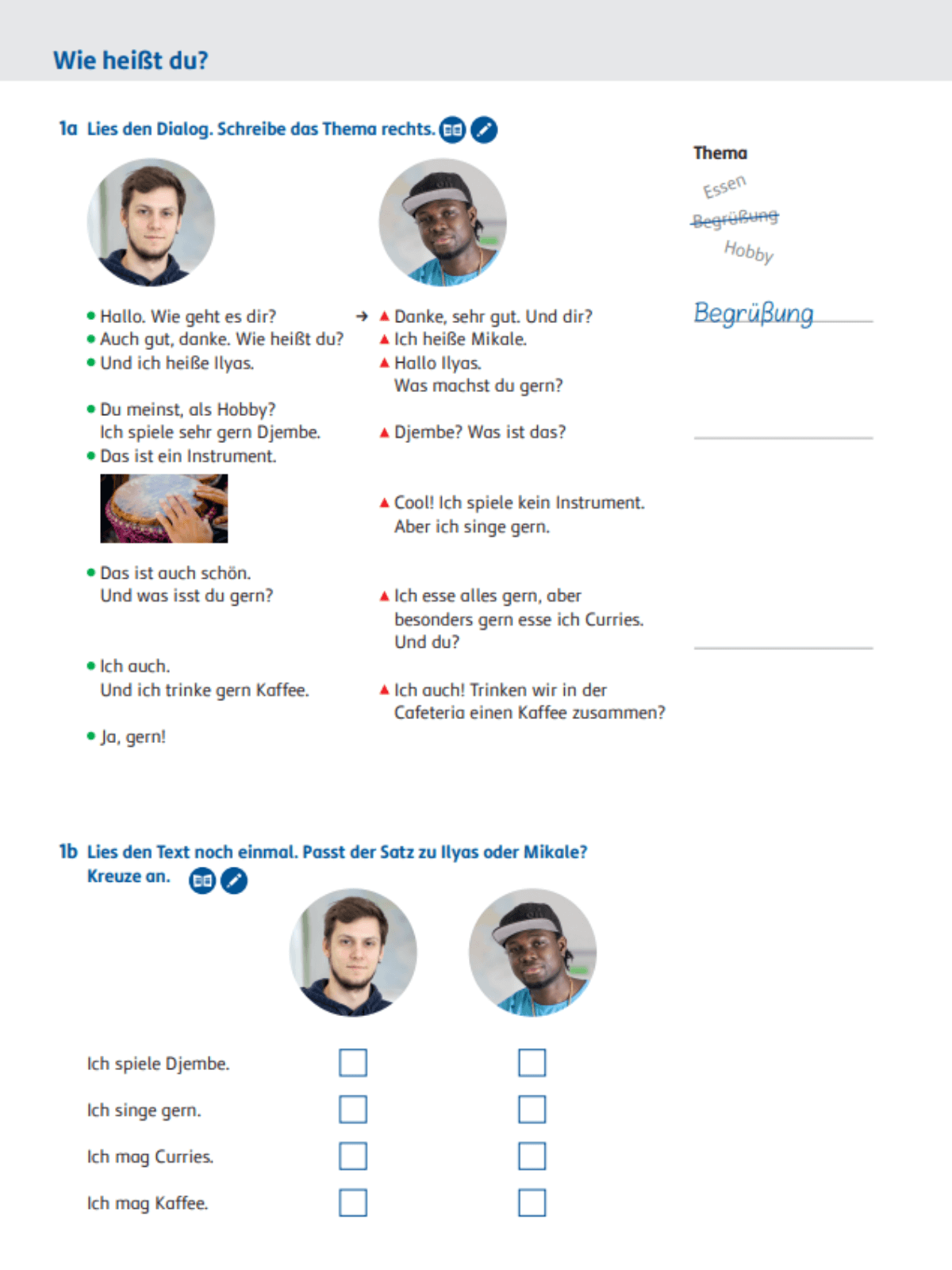 Im Klassenzimmer - Höfliche Fragen - SchlaU:Lernen