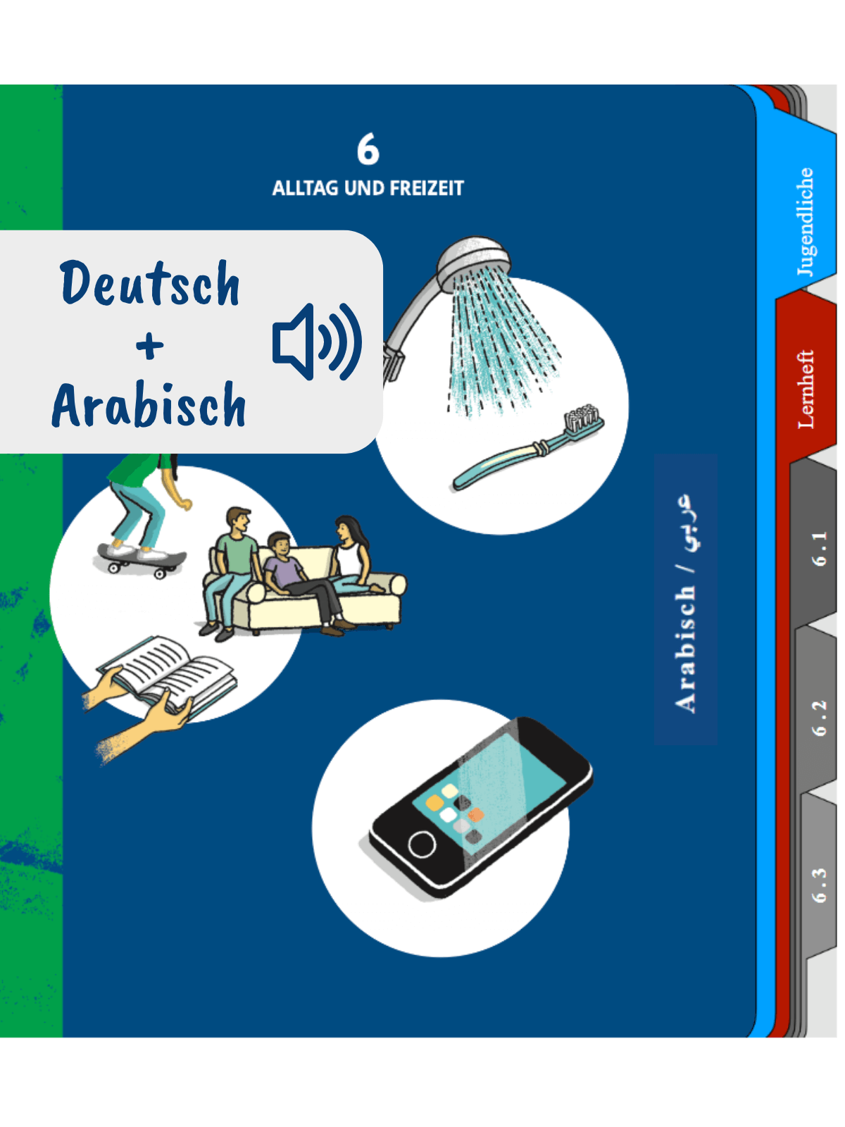 E-Book „Alltag und Freizeit“ in Deutsch + Arabisch - SchlaU:Lernen
