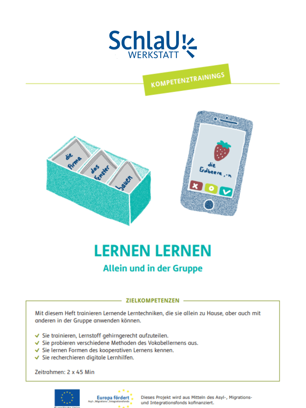 Lernen - Allein und in der Gruppe - SchlaU:Lernen